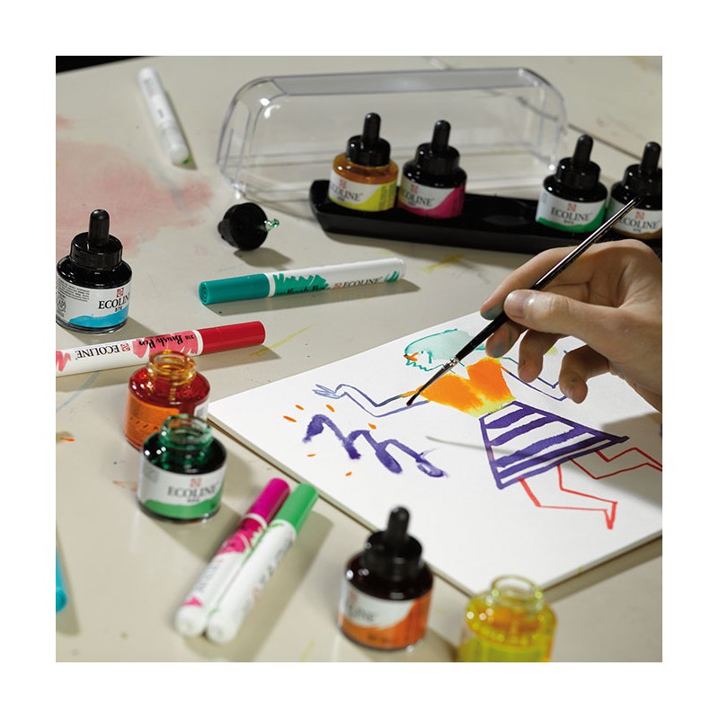 Encre aquarellable Ecoline